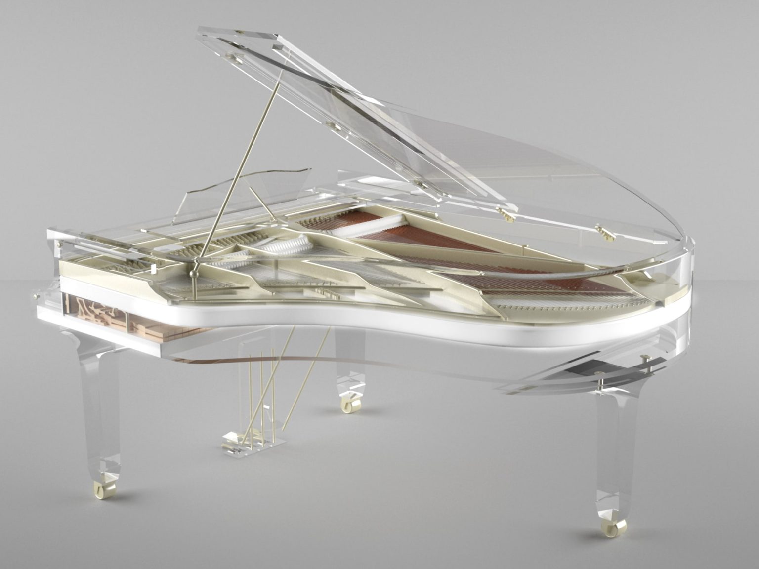Luxury Transparent Glass Pianos for Sale | Luxury Pianos Inc.