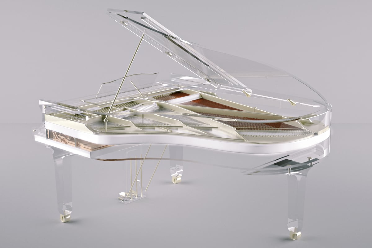Lucid iDyllic Clear Piano for Sale [NEW] | Luxury Pianos Inc.