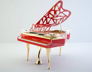 Red Grand Pianos for Sale | Custom Luxury Red Pianos